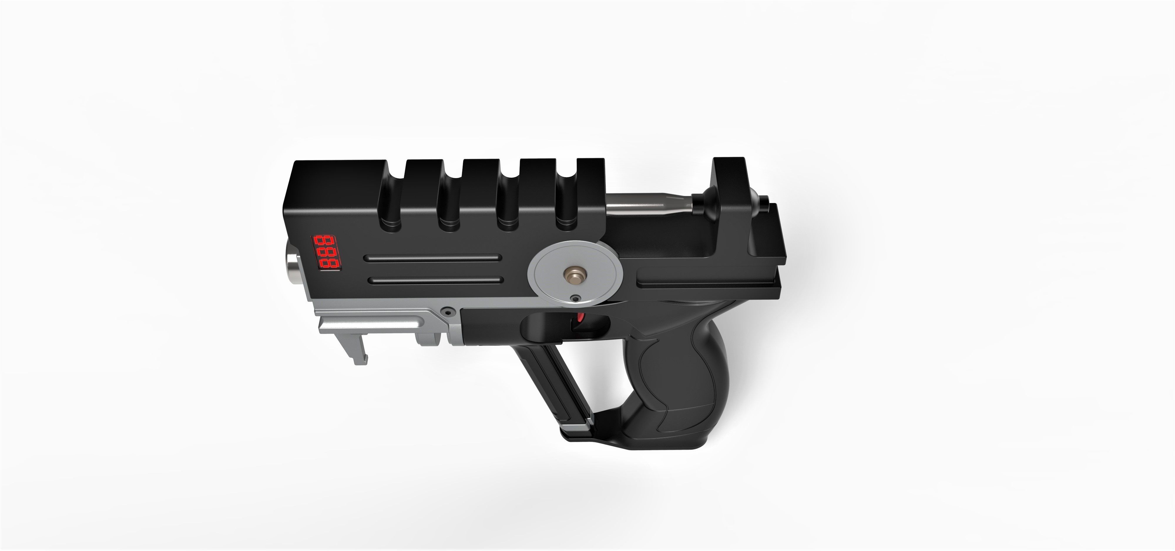 Blaster of Korben Dallas from movie The Fifth Element 3D model | CGTrader