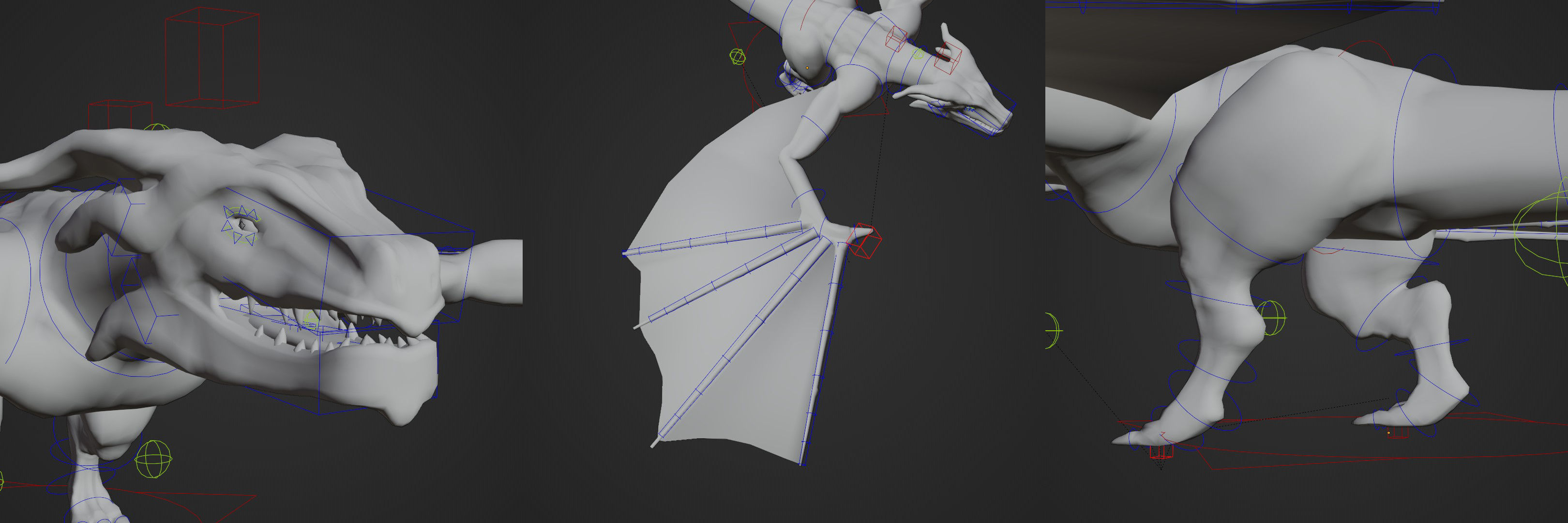3D model Wyvern asset - rigged VR / AR / low-poly | CGTrader