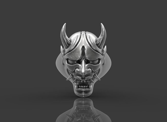 Ring Oni 3D model 3D printable | CGTrader
