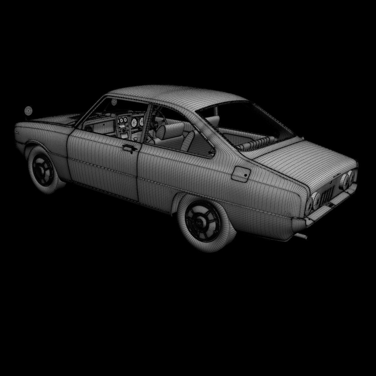 Mazda R100 3D model | CGTrader