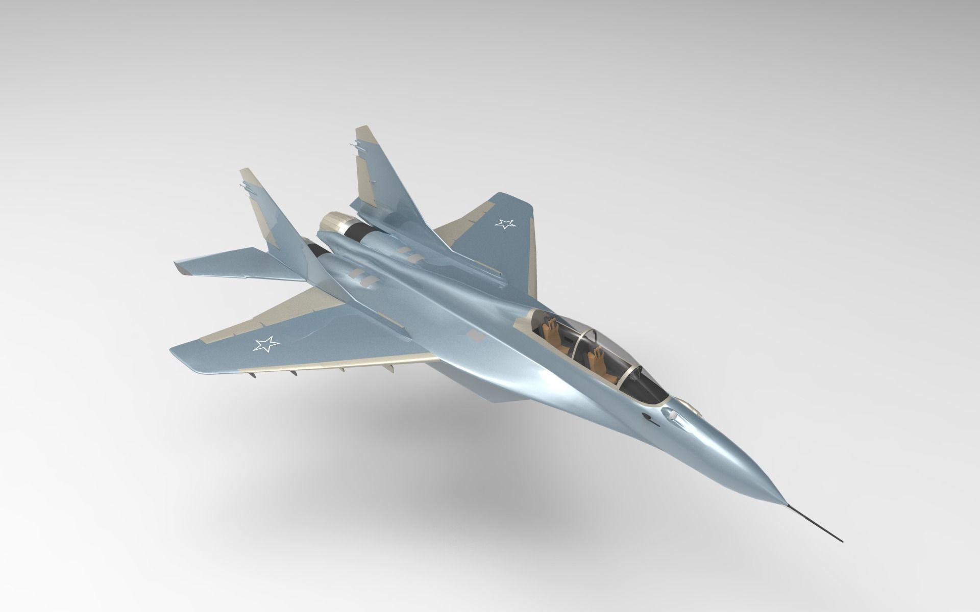 Mikoyan MiG-35 3D model | CGTrader