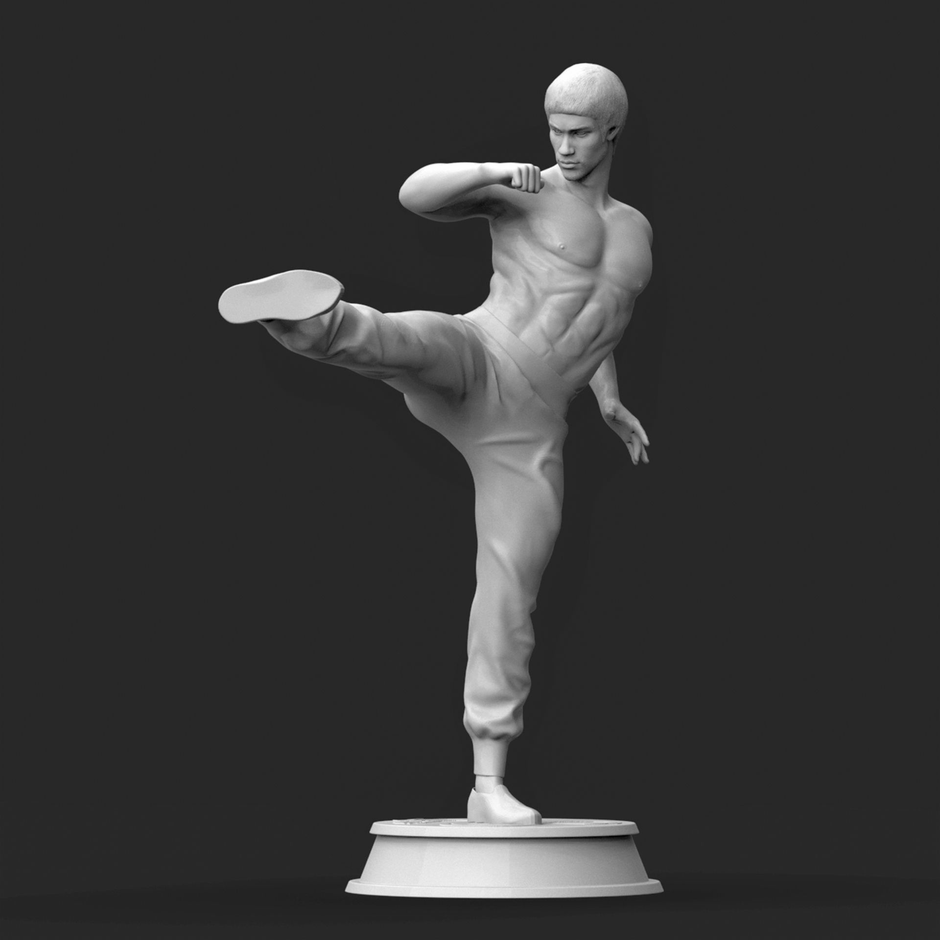 BRUCE LEE 3D Printable 2S 3D model 3D printable | CGTrader