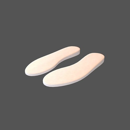 3D model Insole v1 001 VR / AR / low-poly | CGTrader