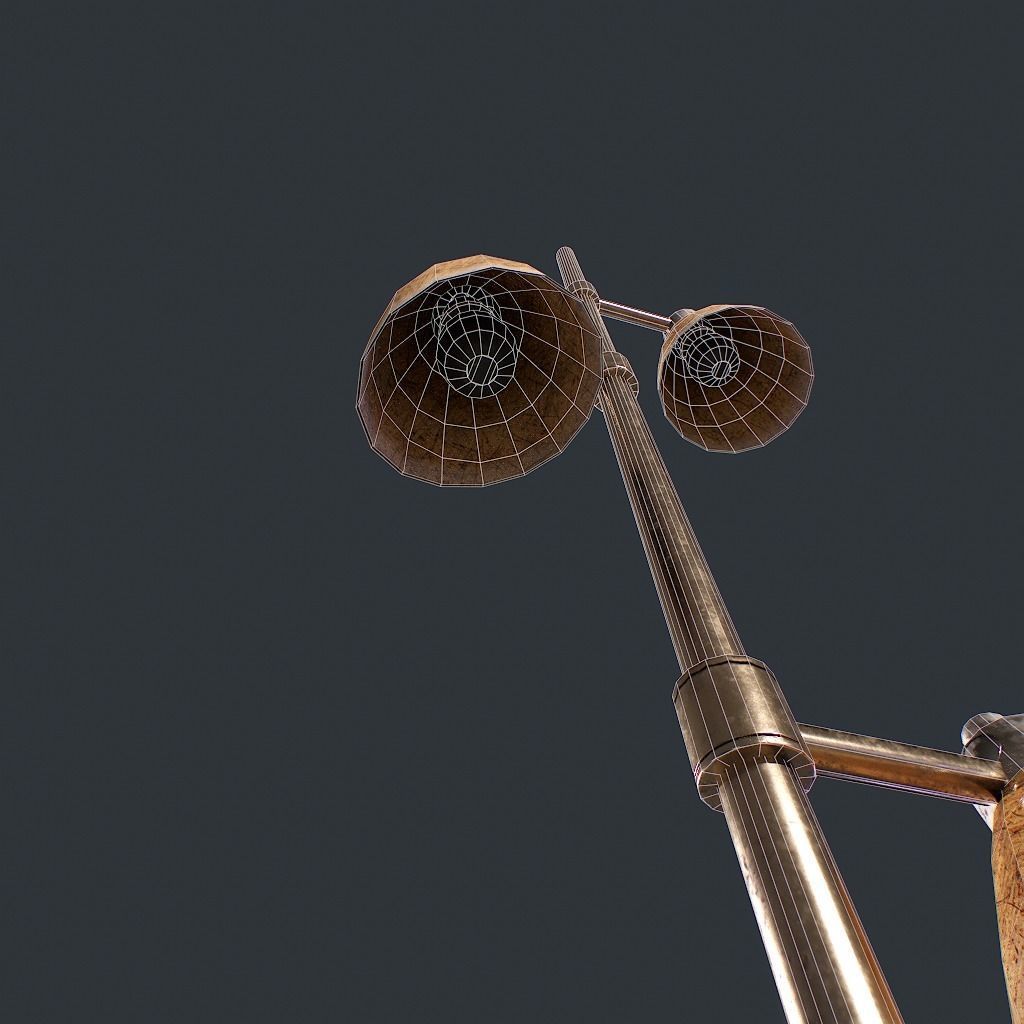 3D model Standing lamp VR / AR / low-poly | CGTrader