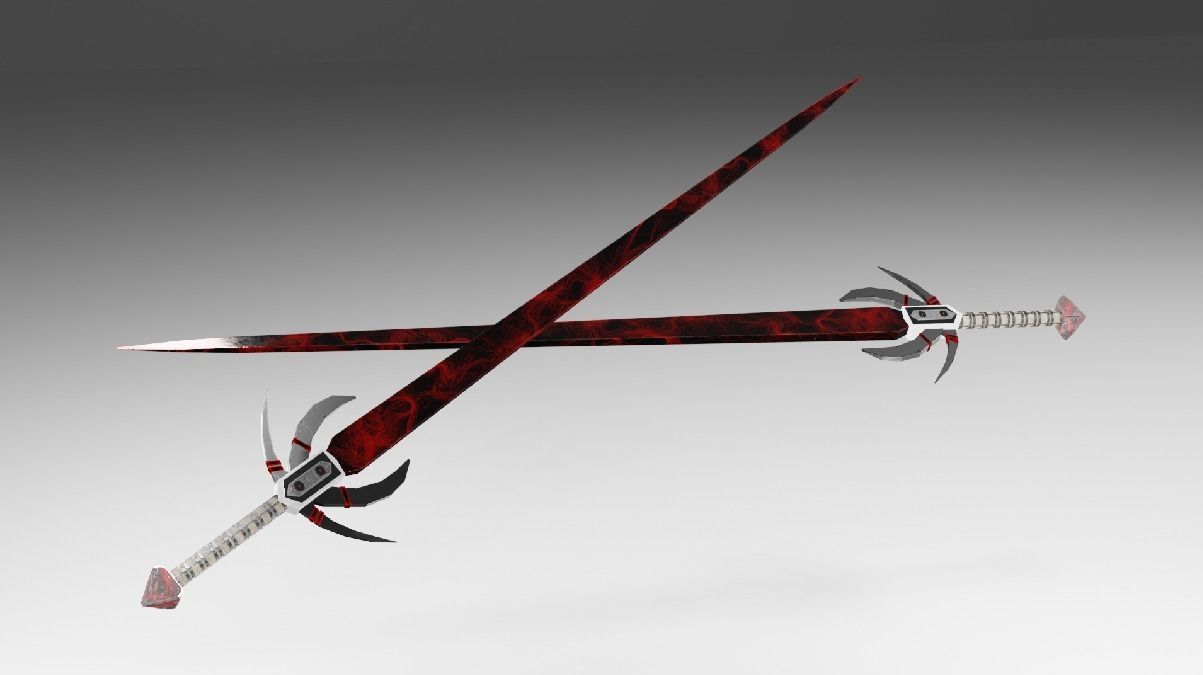 Ishar sword free VR / AR / low-poly 3D model | CGTrader