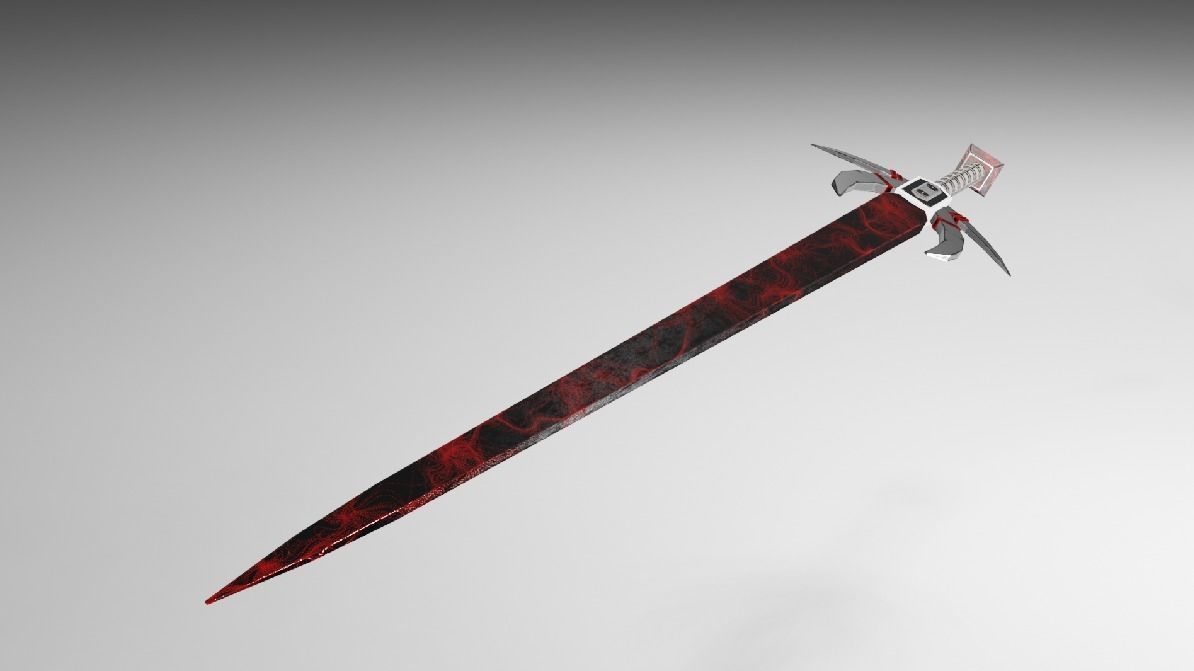 Ishar sword free VR / AR / low-poly 3D model | CGTrader