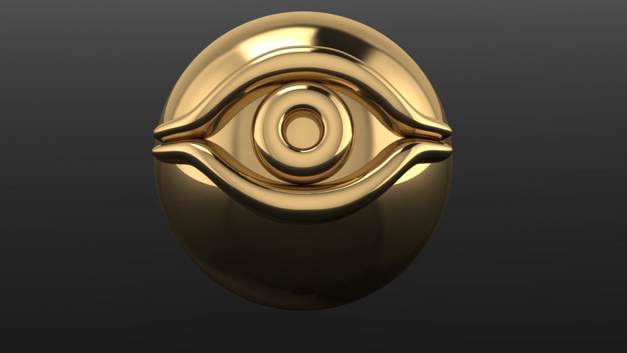 Millenium Eye 3D model 3D printable | CGTrader