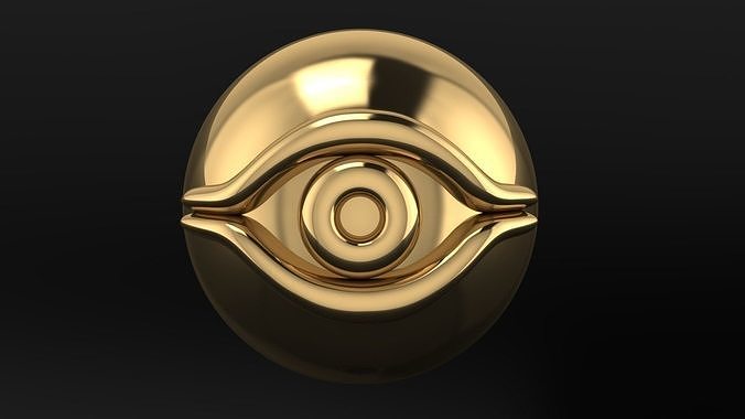 Millenium Eye 3D model 3D printable | CGTrader