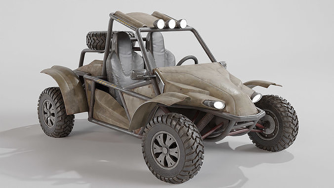 3D model Sand Buggy vehicle for games VR / AR / low-poly | CGTrader