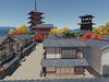 Old Japanese Town 3D model | CGTrader
