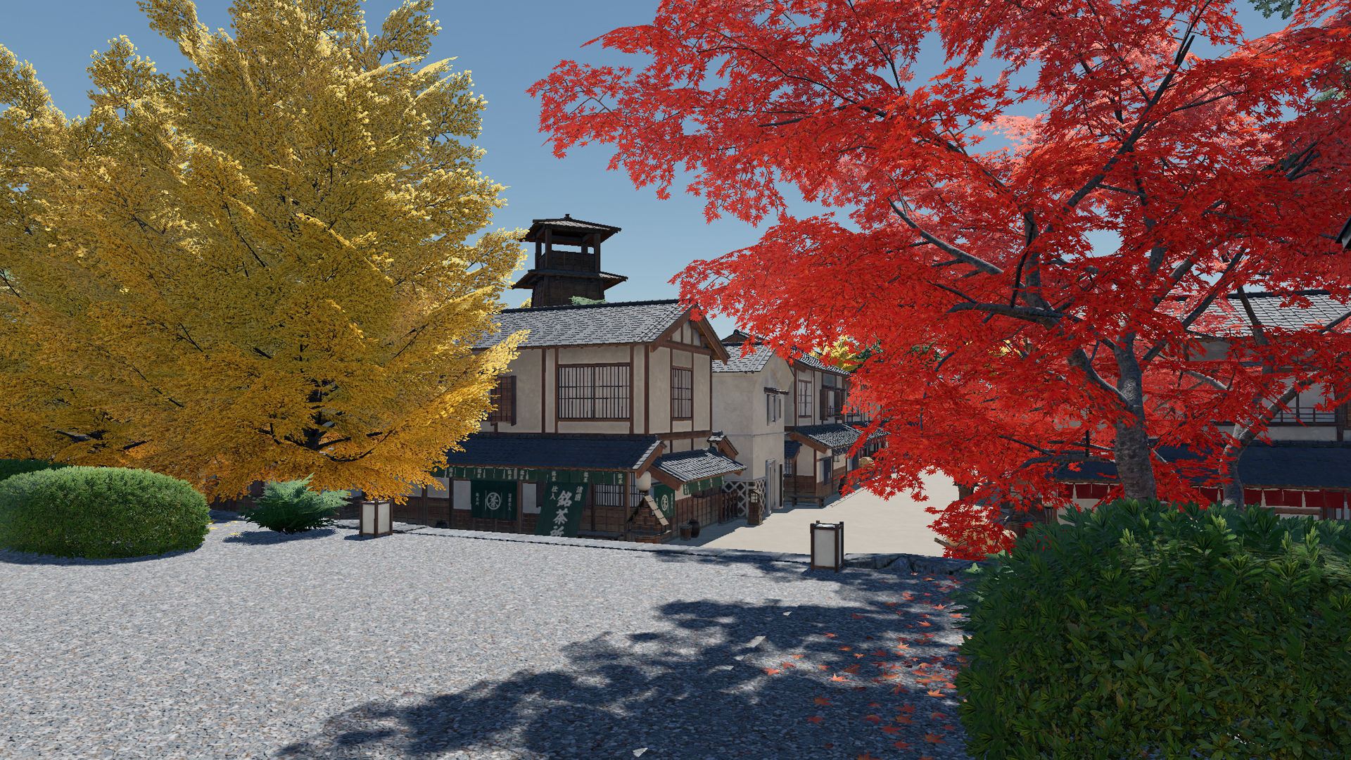 Old Japanese Town 3D model | CGTrader