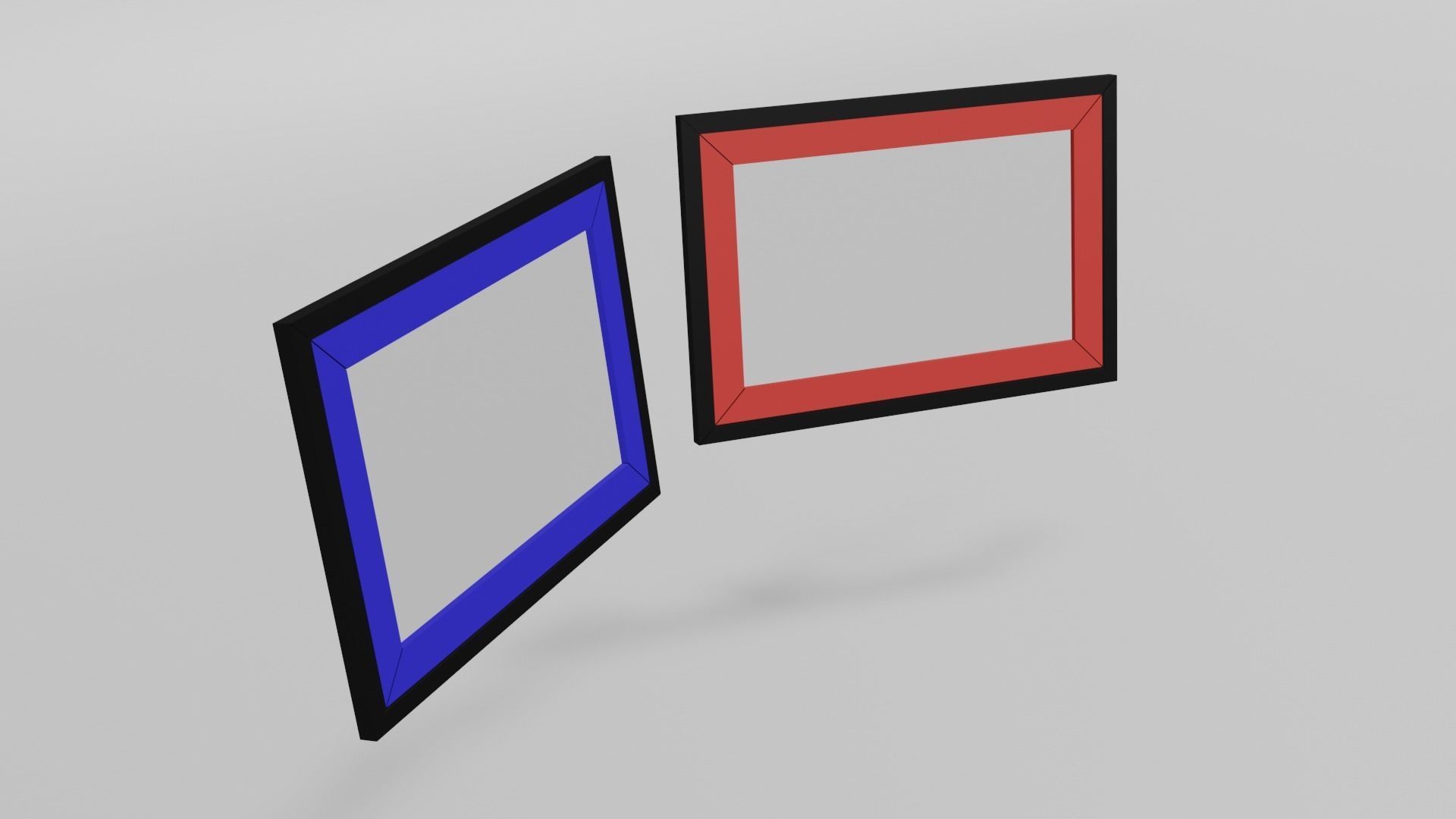 3D model Low polly Frame VR / AR / low-poly | CGTrader