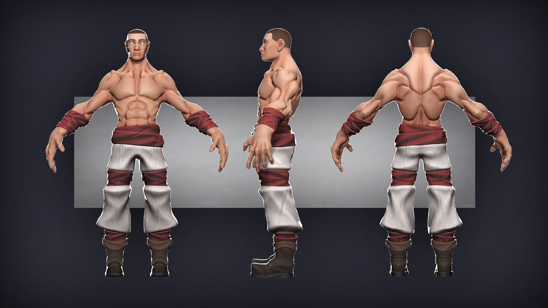 3D model Golden Light - Assassin VR / AR / low-poly rigged | CGTrader