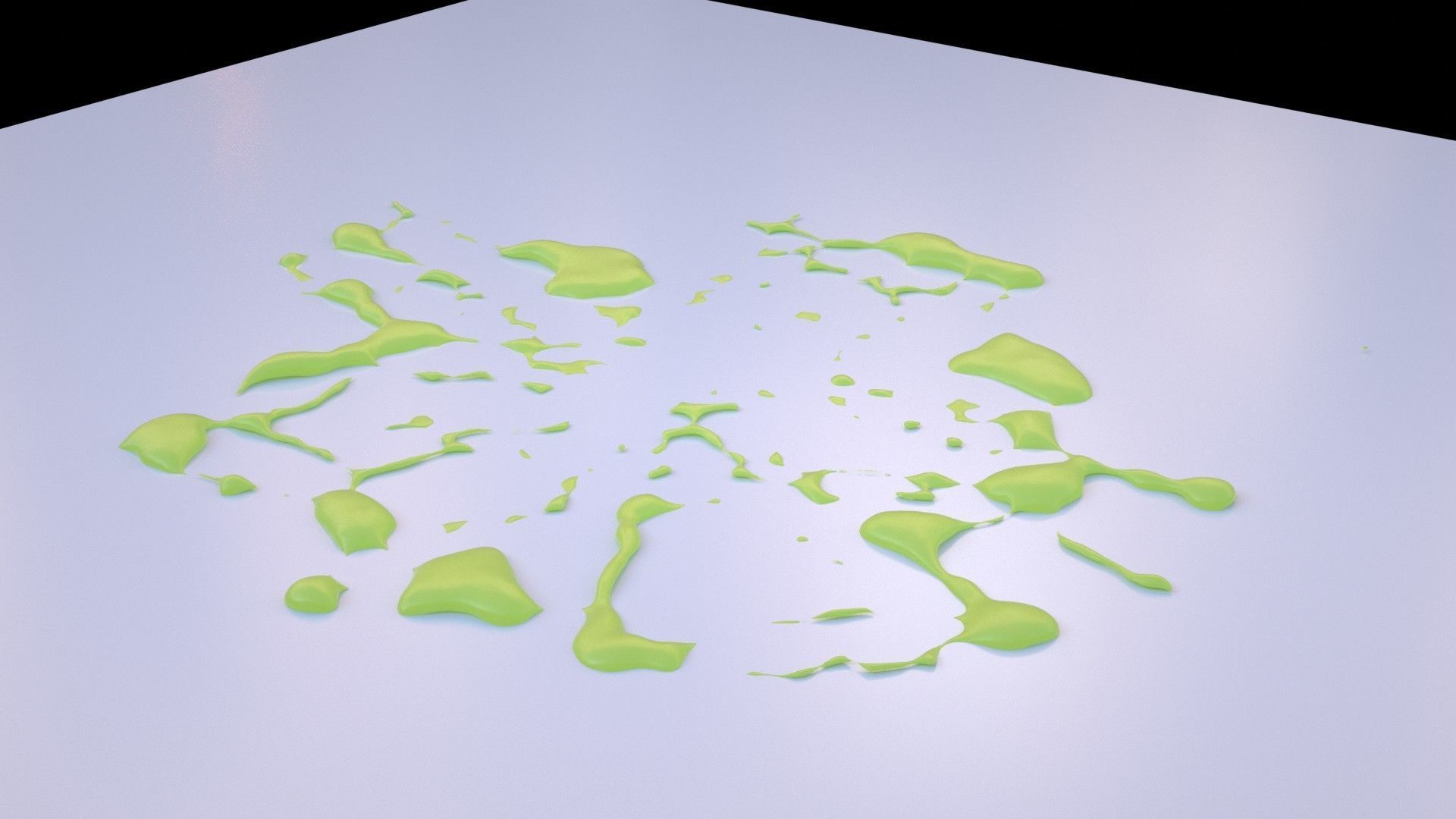Acid Splash 3D model | CGTrader