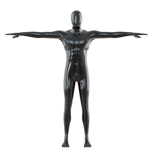 Male mannequin in T-pose 3D model | CGTrader