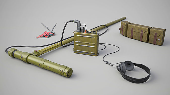 The minesweeper kit - IMP1 3D model | CGTrader