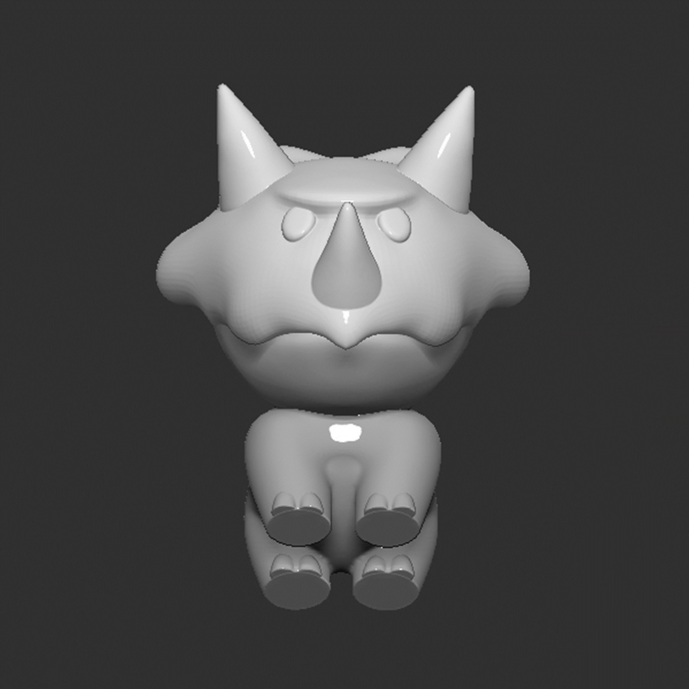 Reznor Mario Boss Closed Mouth 3D model 3D printable | CGTrader