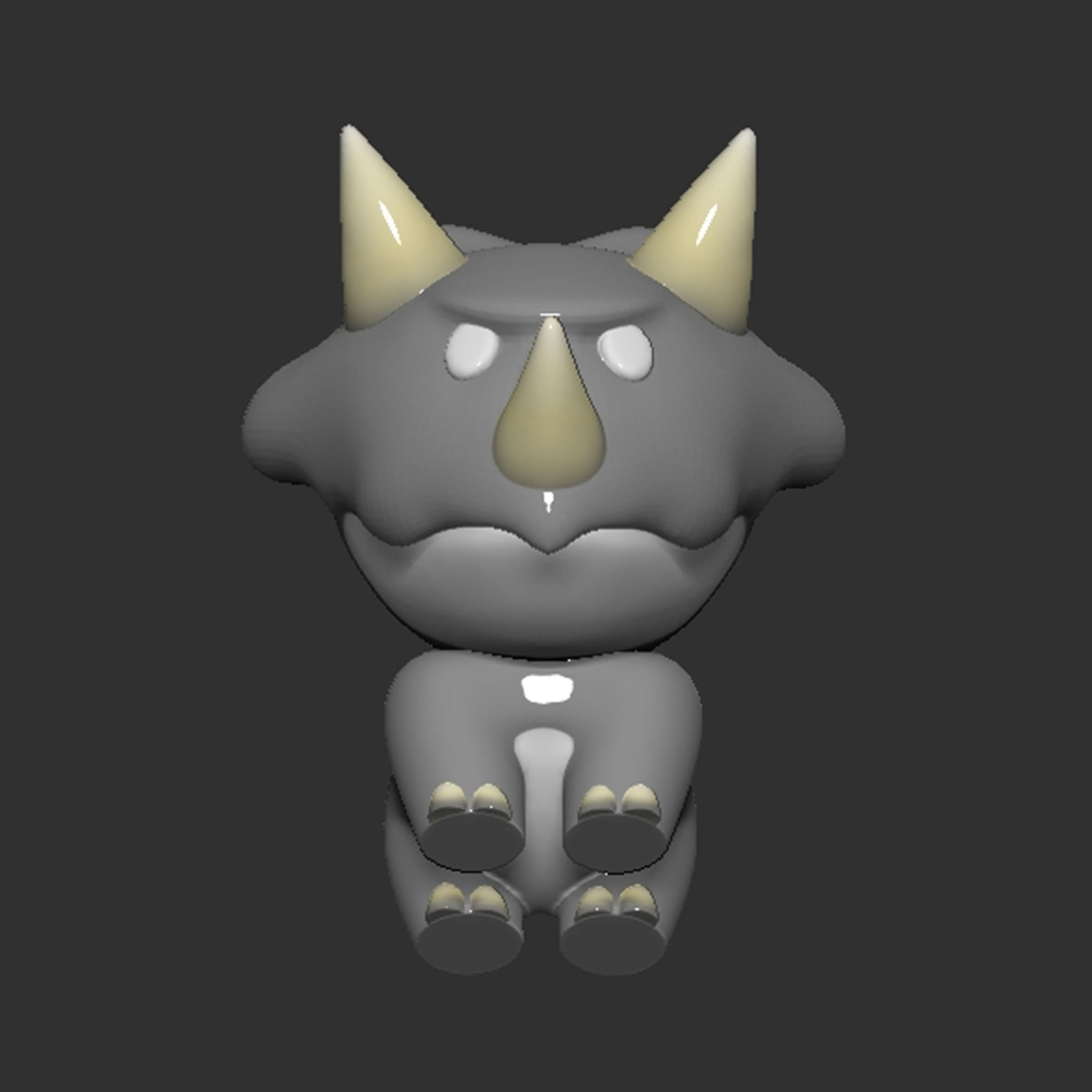 Reznor Mario Boss Closed Mouth 3D model 3D printable | CGTrader