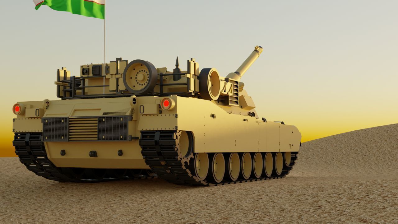 3D model Abrams VR / AR / low-poly | CGTrader