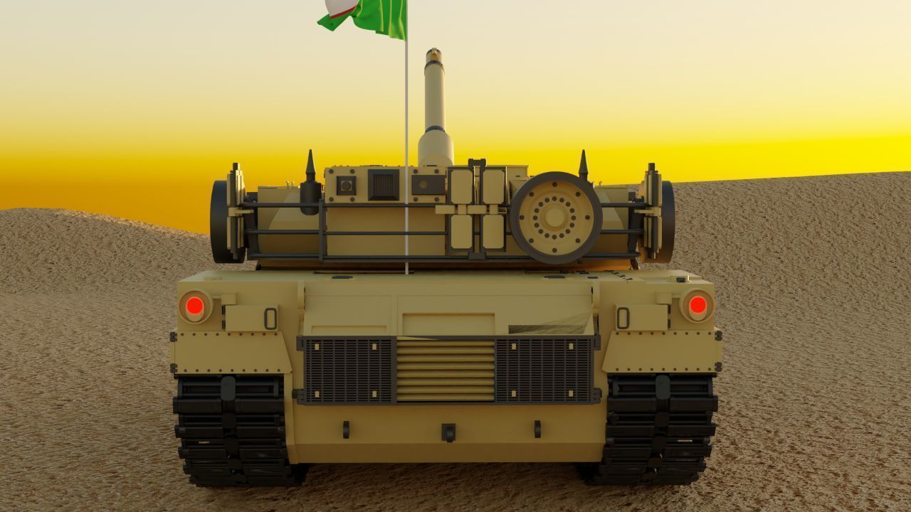 3D model Abrams VR / AR / low-poly | CGTrader