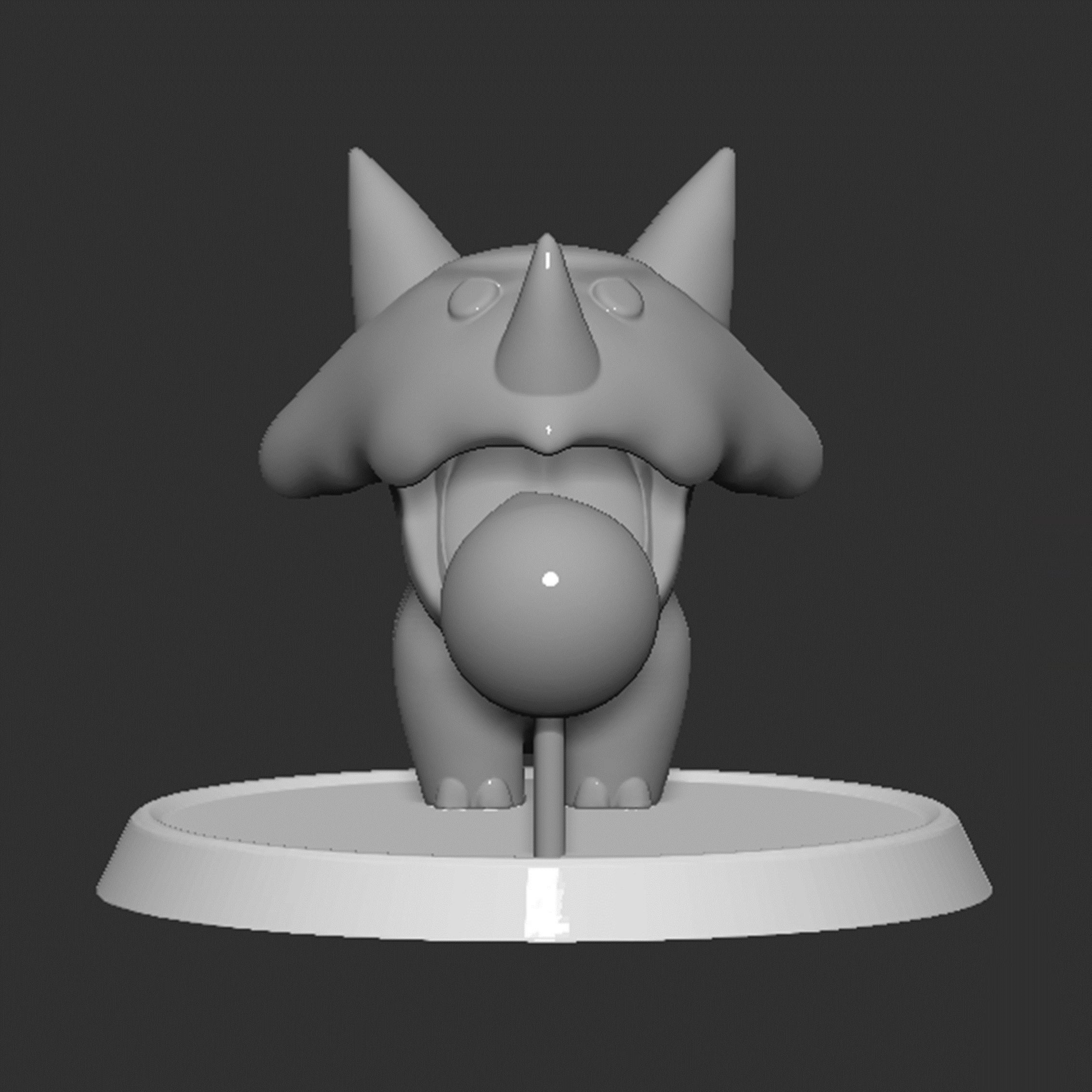Reznor Mario Boss Open Mouth Fireball Based 3D model 3D printable ...