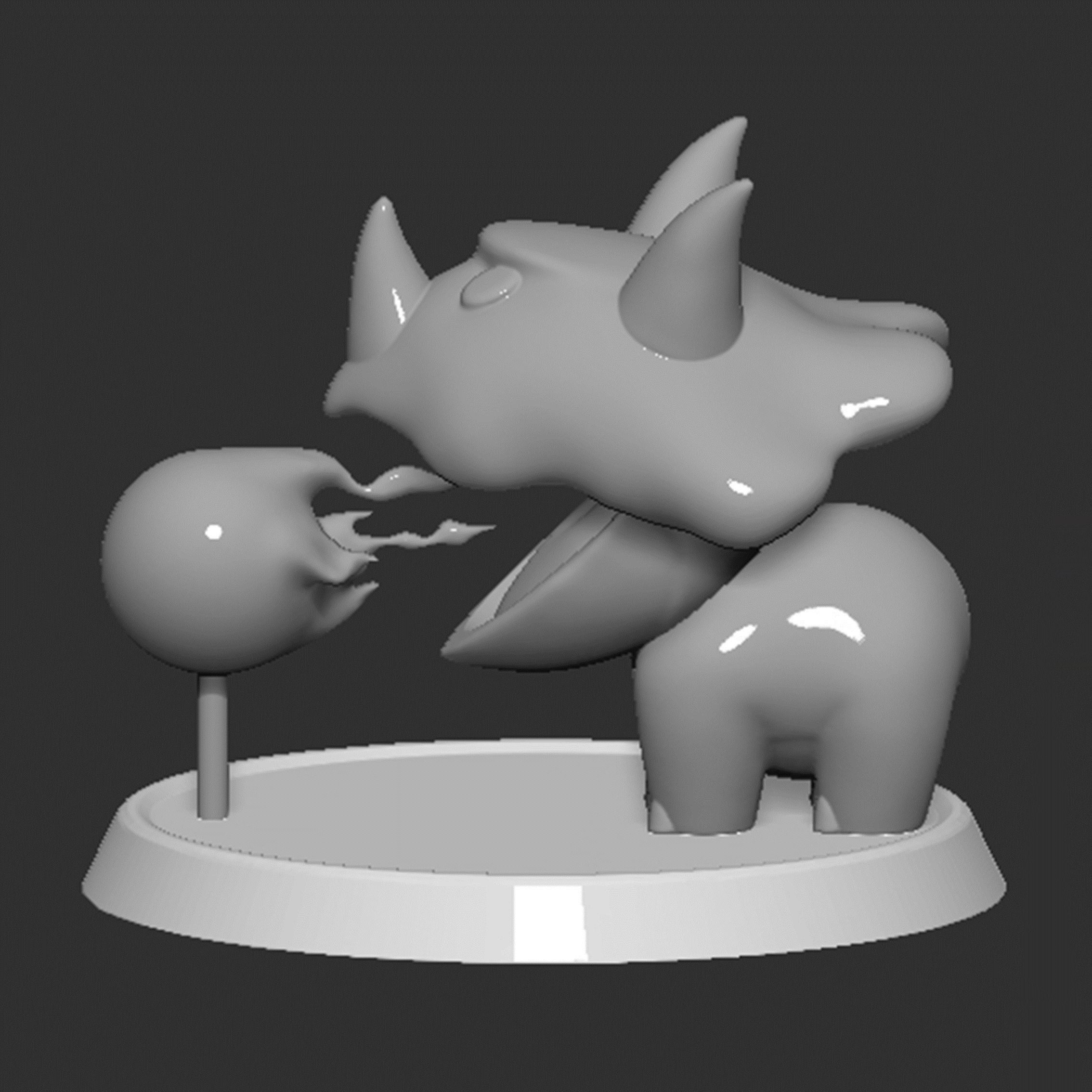 Reznor Mario Boss Open Mouth Fireball Based 3D model 3D printable ...