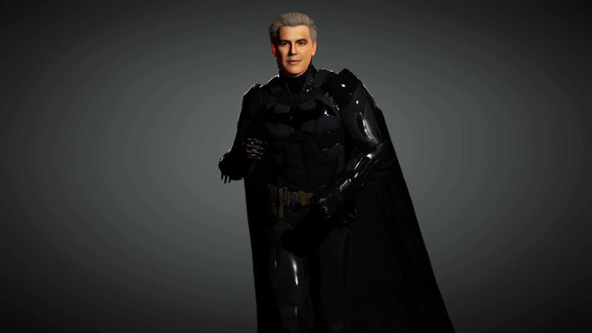 3D model George Clooneys from Batman and Robin VR / AR / low-poly ...