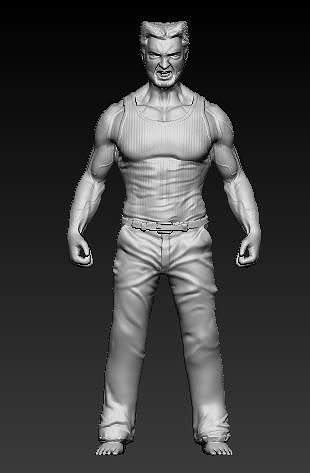 wolverine Model 3D model 3D printable | CGTrader