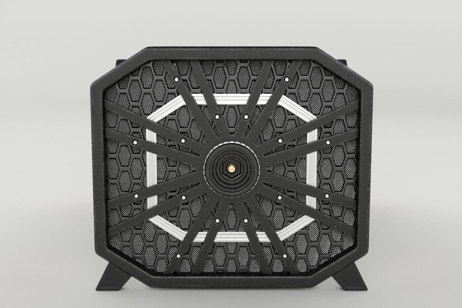 Nuclear Weapon Portable Box Bomb 3D model | CGTrader