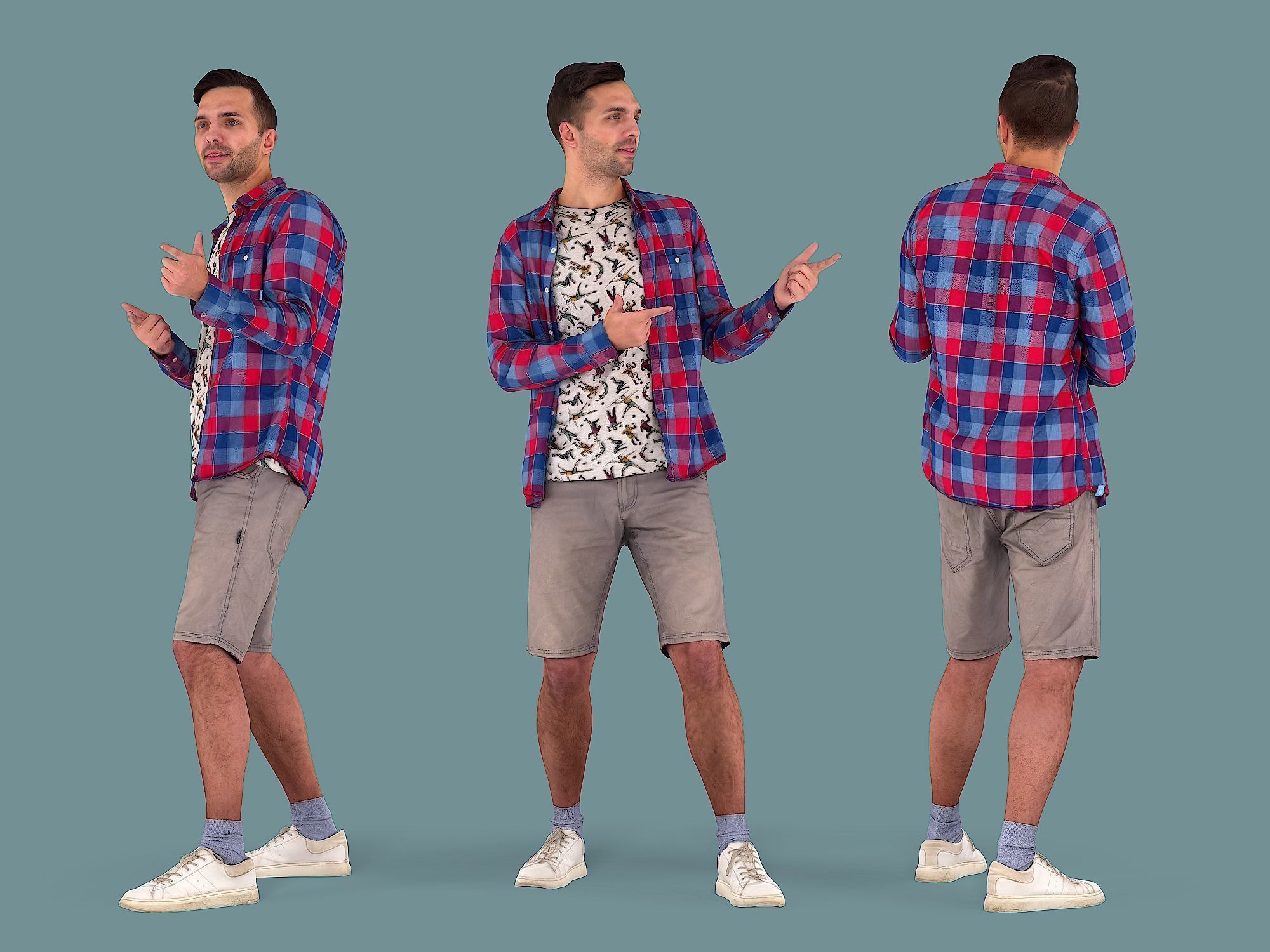 Party-goer 3D model | CGTrader