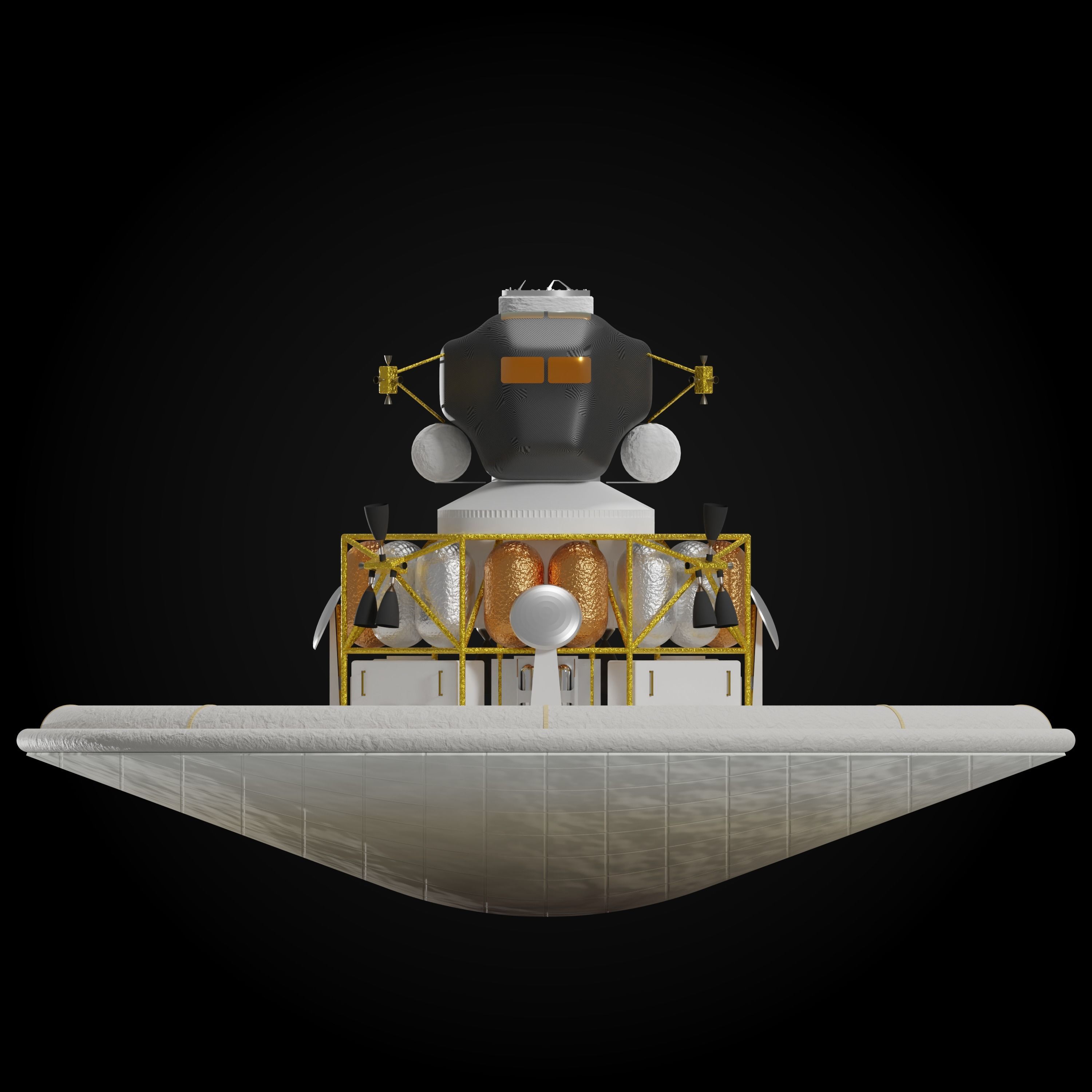 Boeing 2014 Mars Lander 3D model | CGTrader