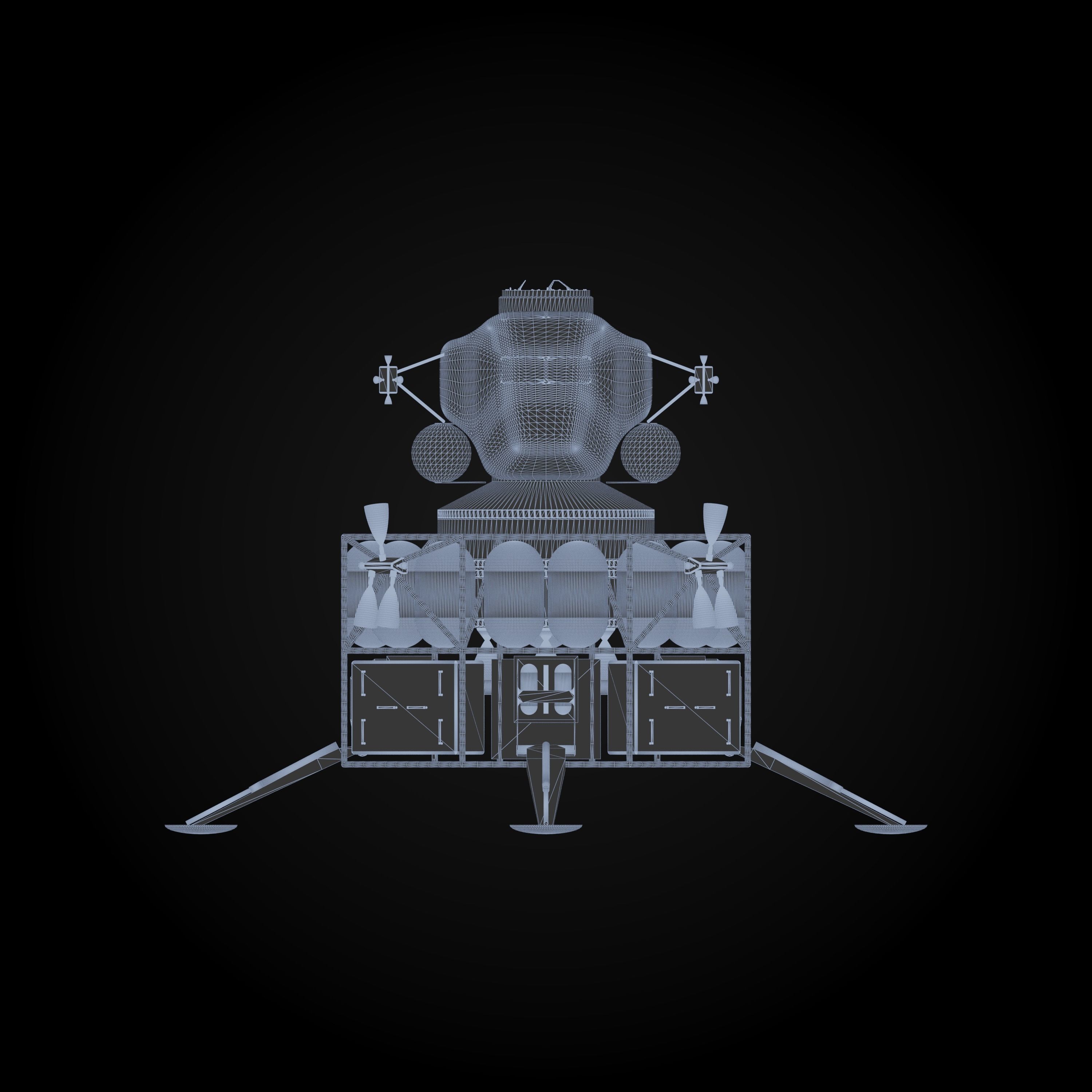 Boeing 2014 Mars Lander 3D model | CGTrader