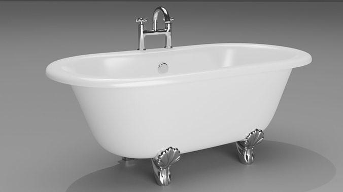 Contemporary bathtub 3D model 3D model | CGTrader