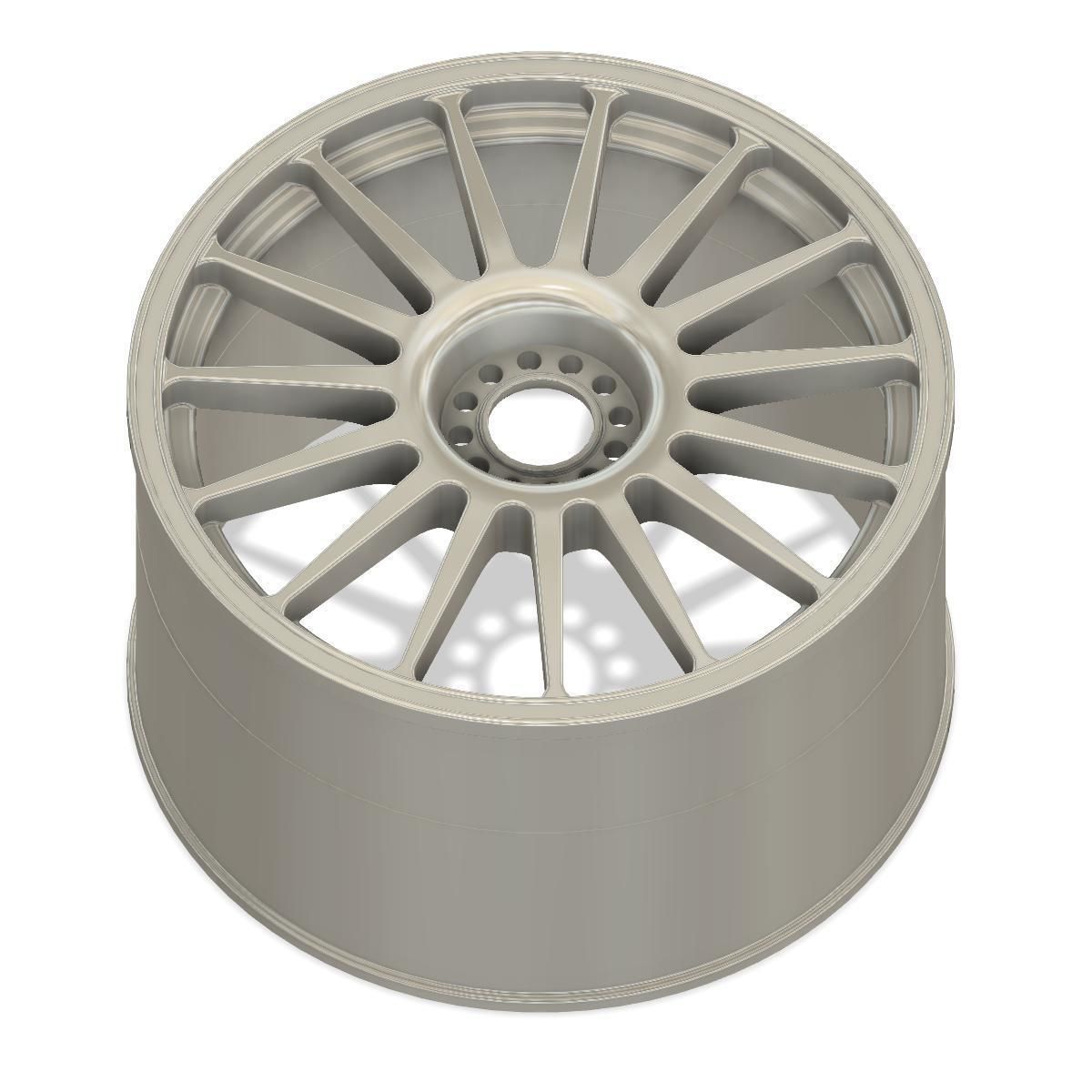 3d printable Audi DTM 2009 wheel with brake discs 3D model 3D printable ...