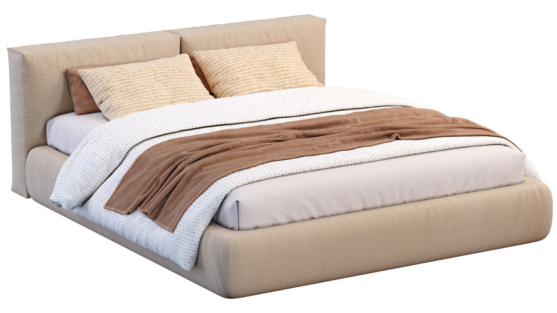 Bed Boca Lomo 3D model | CGTrader