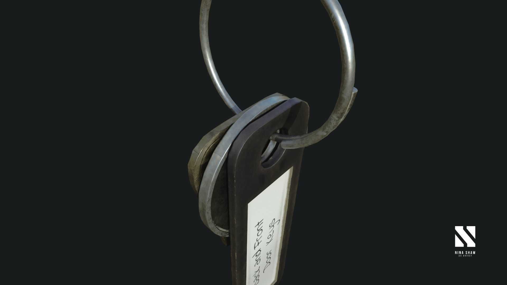 3D model Old Keys - Tutorial Included VR / AR / low-poly | CGTrader