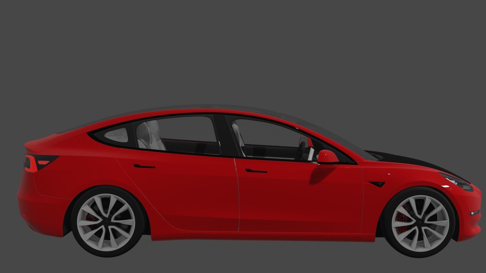 Tesla model 3 custom 3D model | CGTrader