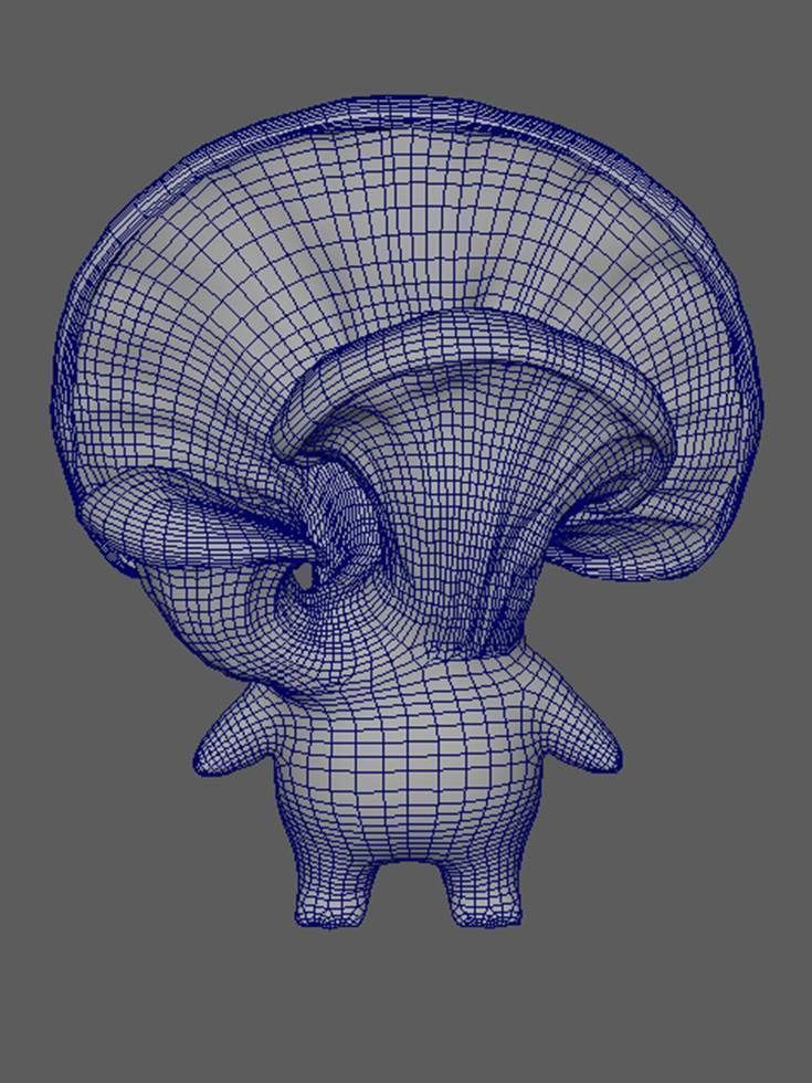 3D model Mushling VR / AR / low-poly | CGTrader