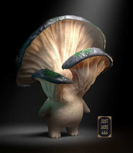 3D model Mushling VR / AR / low-poly | CGTrader