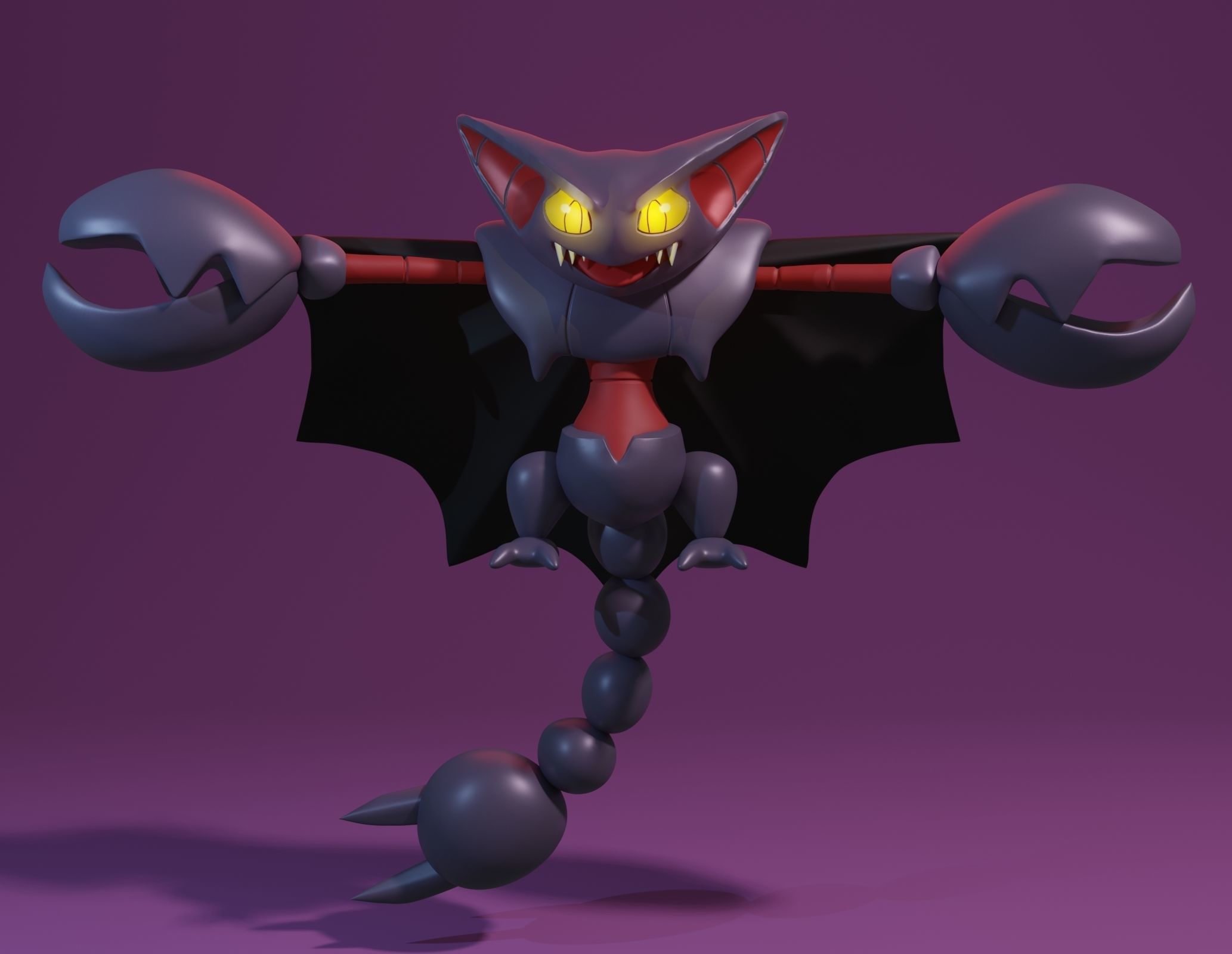 Pokemon gliscor 3D model 3D printable | CGTrader