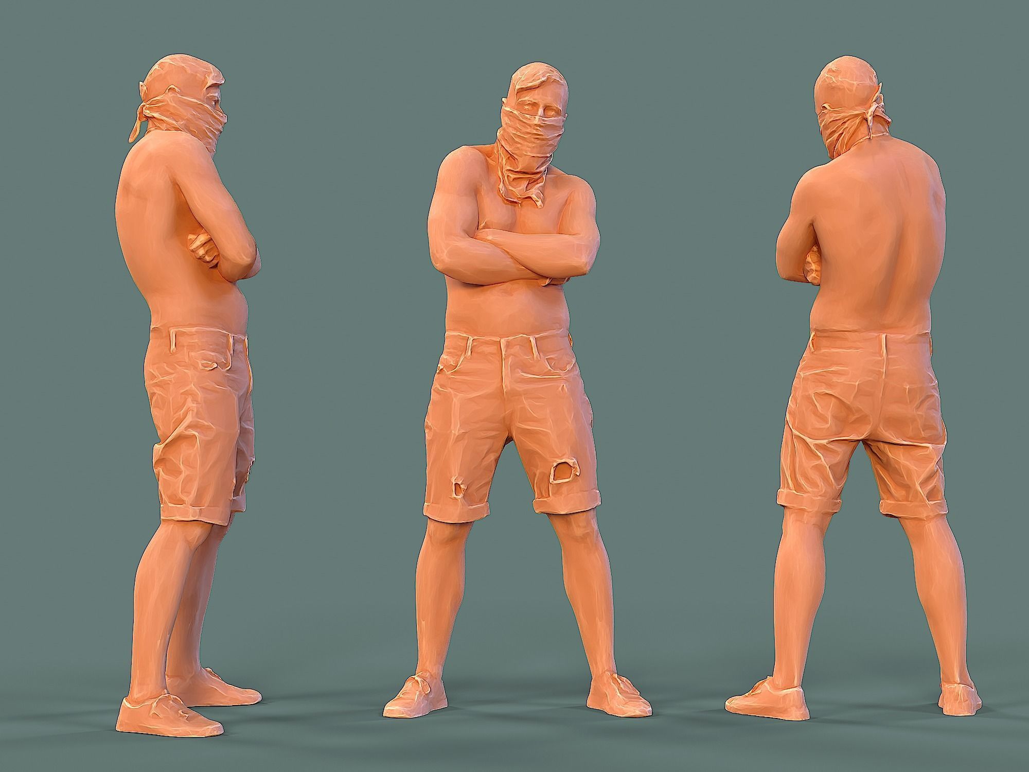 Tattooed Bully 3D model | CGTrader