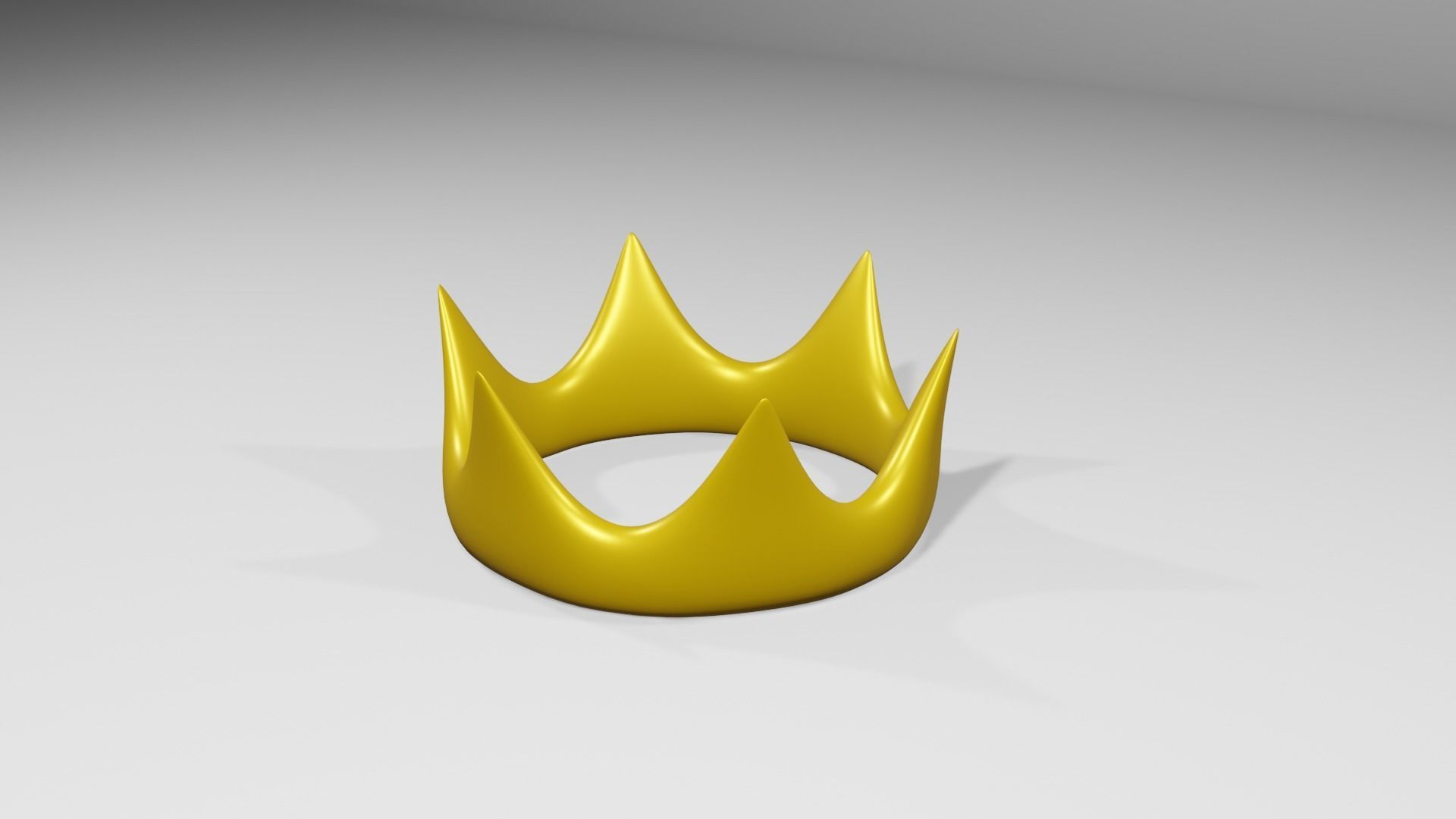 3D model Simple Low Poly Crown VR / AR / low-poly | CGTrader