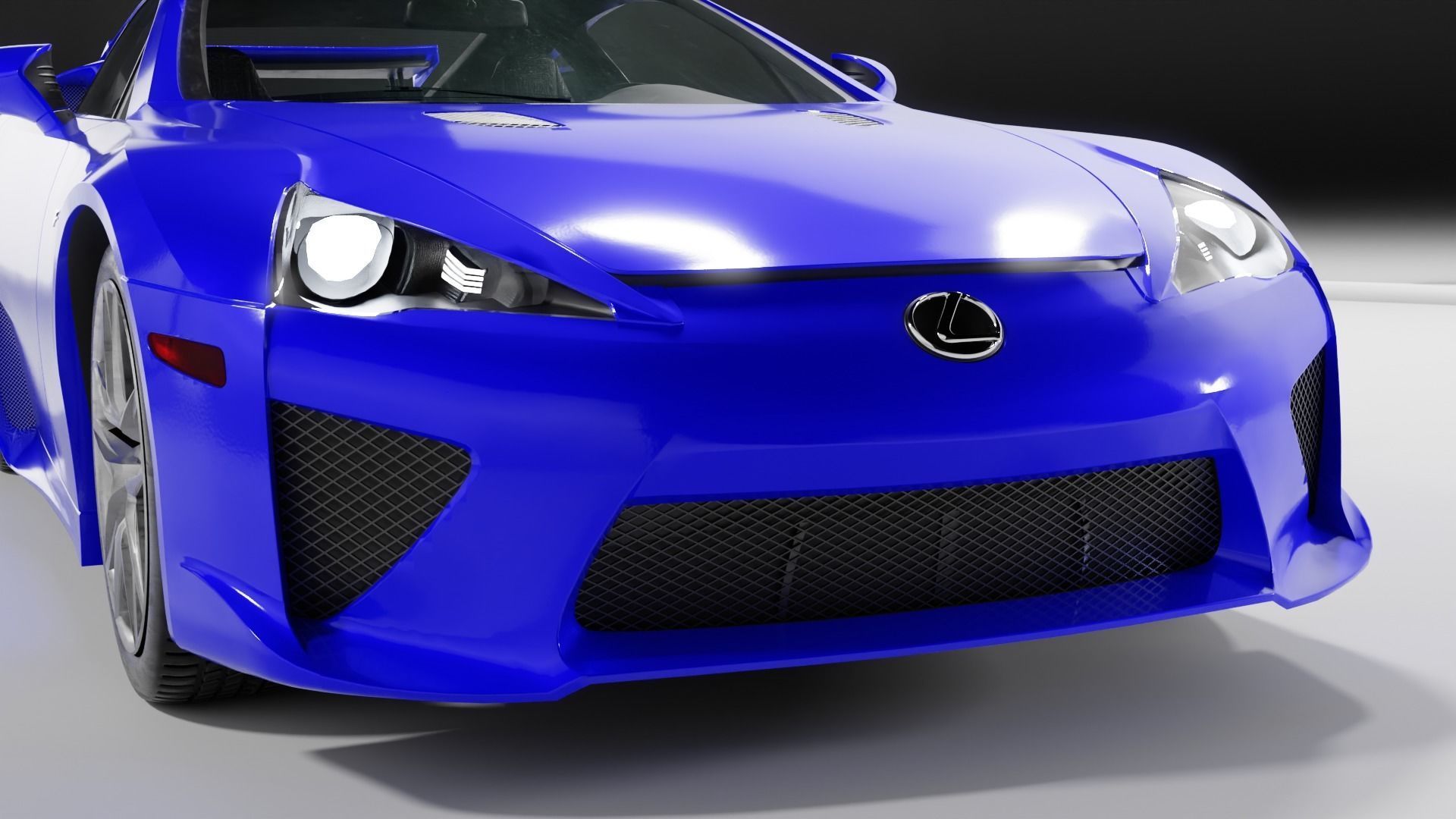 3D model Lexus LFA 3d Model VR / AR / low-poly | CGTrader