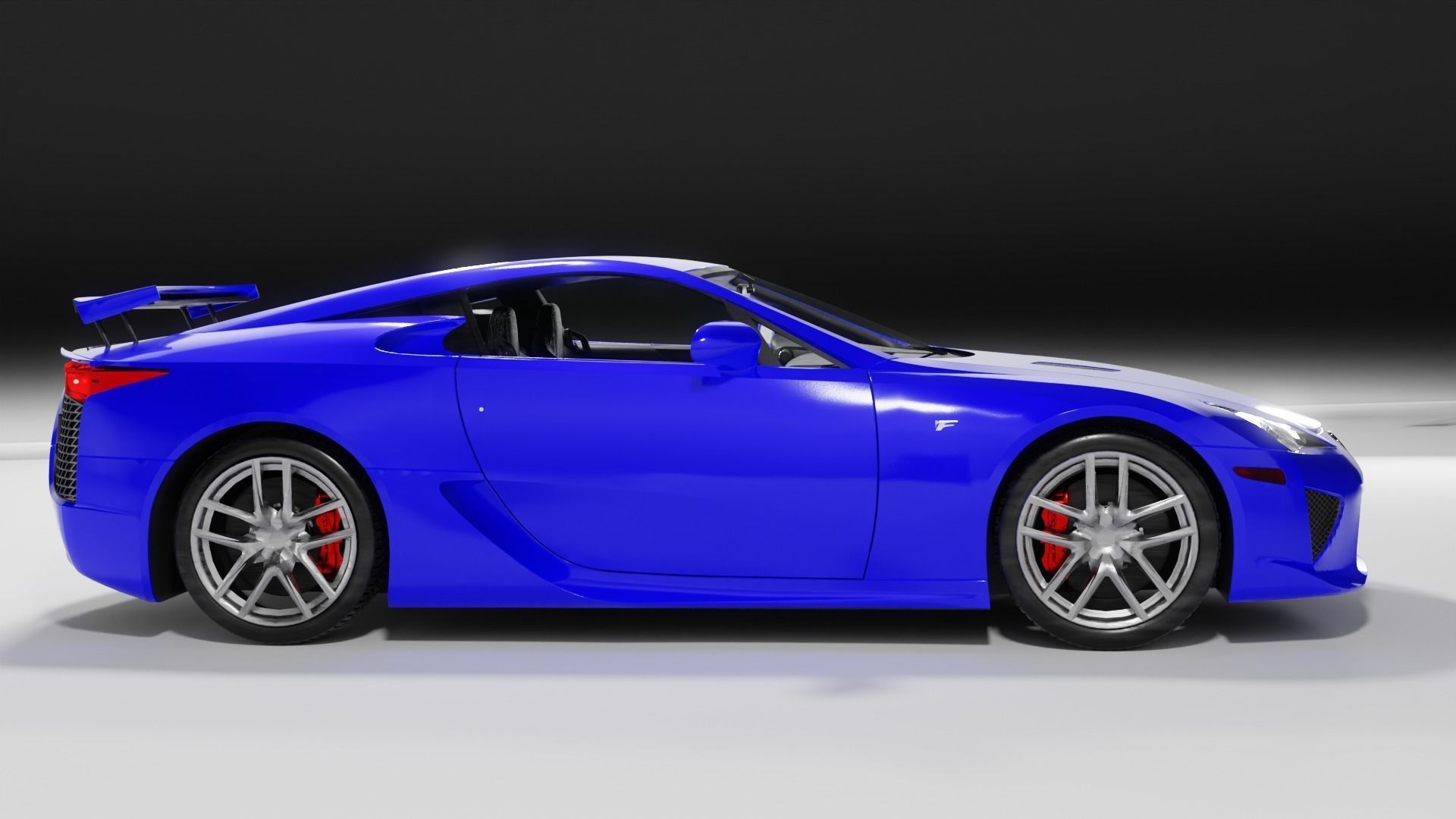 3D model Lexus LFA 3d Model VR / AR / low-poly | CGTrader