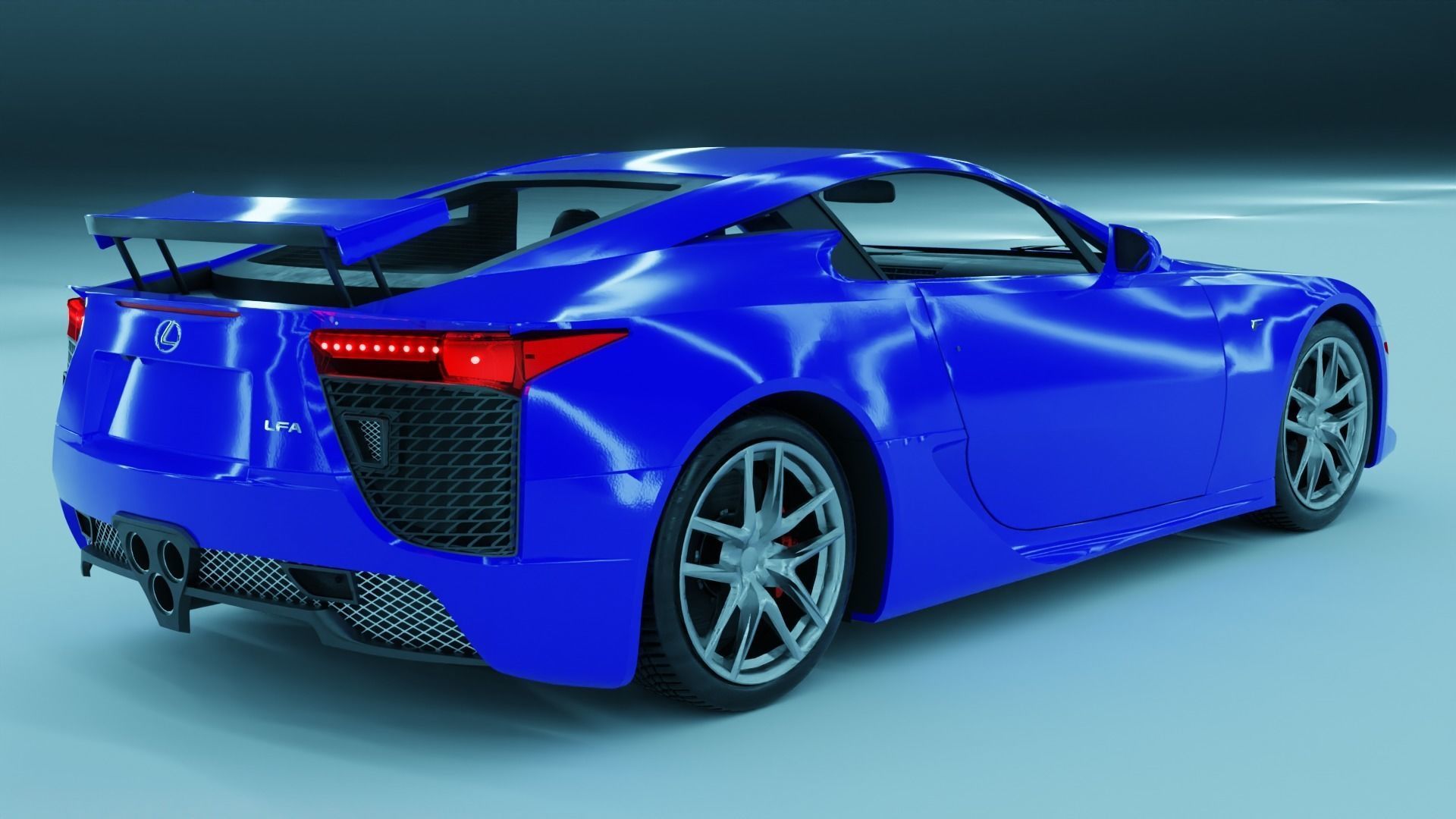 3D model Lexus LFA 3d Model VR / AR / low-poly | CGTrader