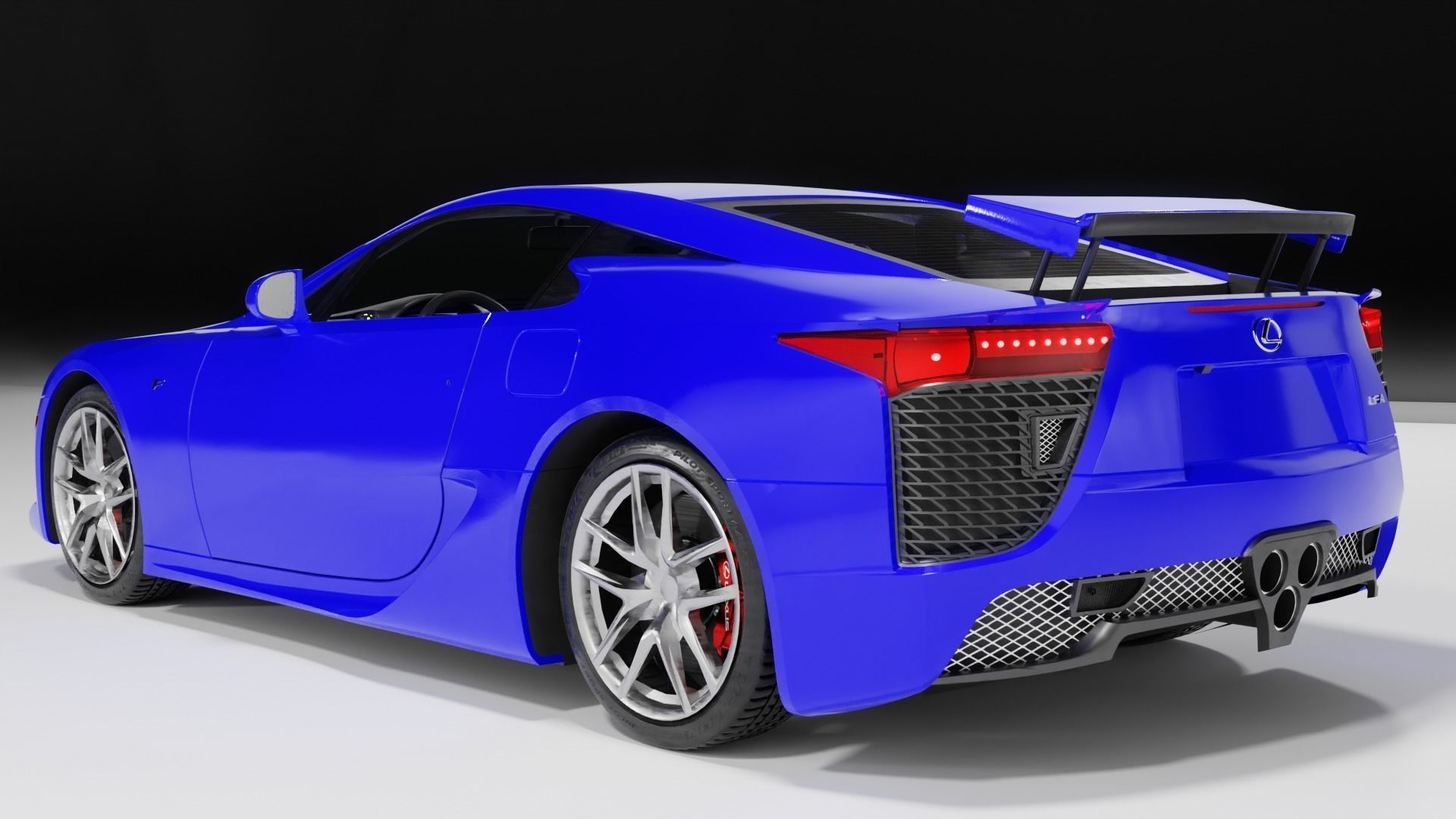 3D model Lexus LFA 3d Model VR / AR / low-poly | CGTrader