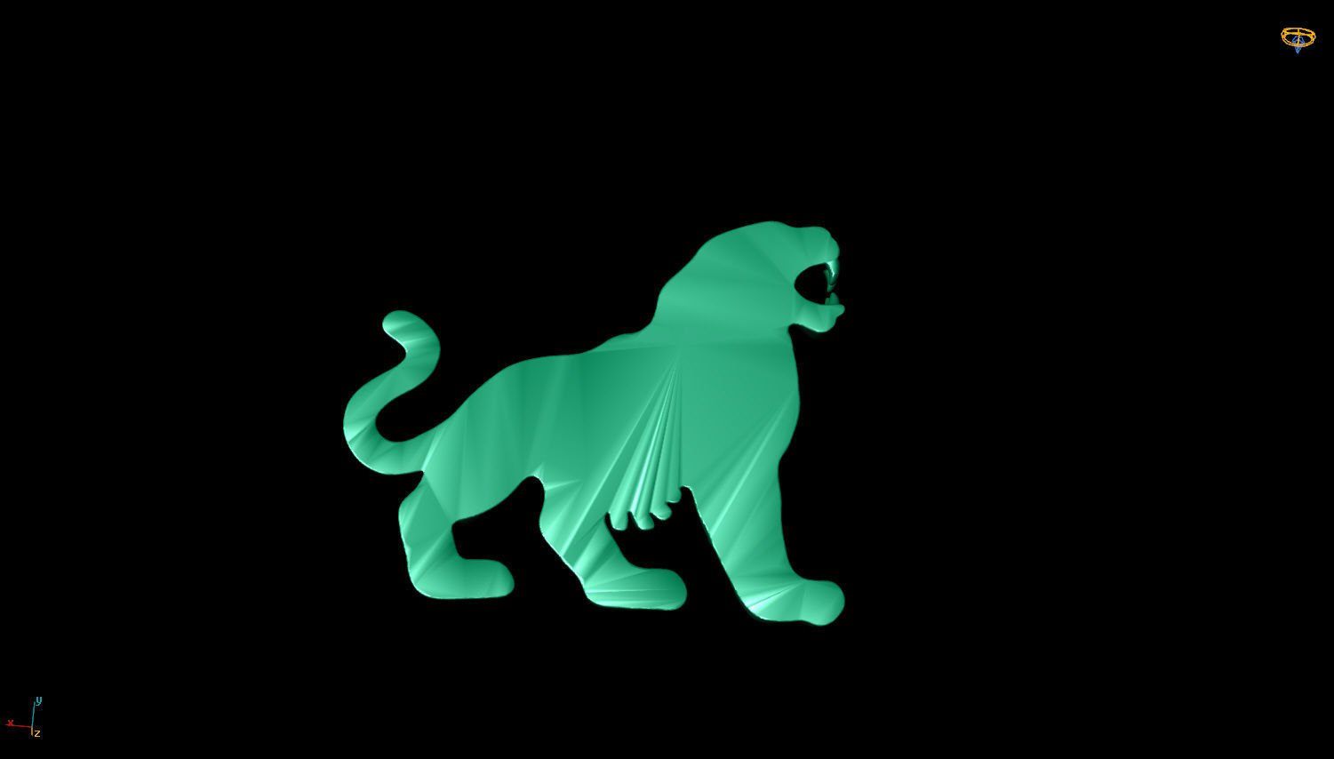 3d printed tiger model 2 3D model 3D printable | CGTrader