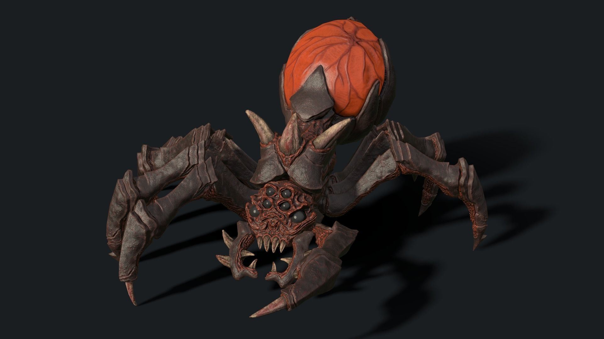 3D model Evil Spider 2 - Game Ready VR / AR / low-poly | CGTrader