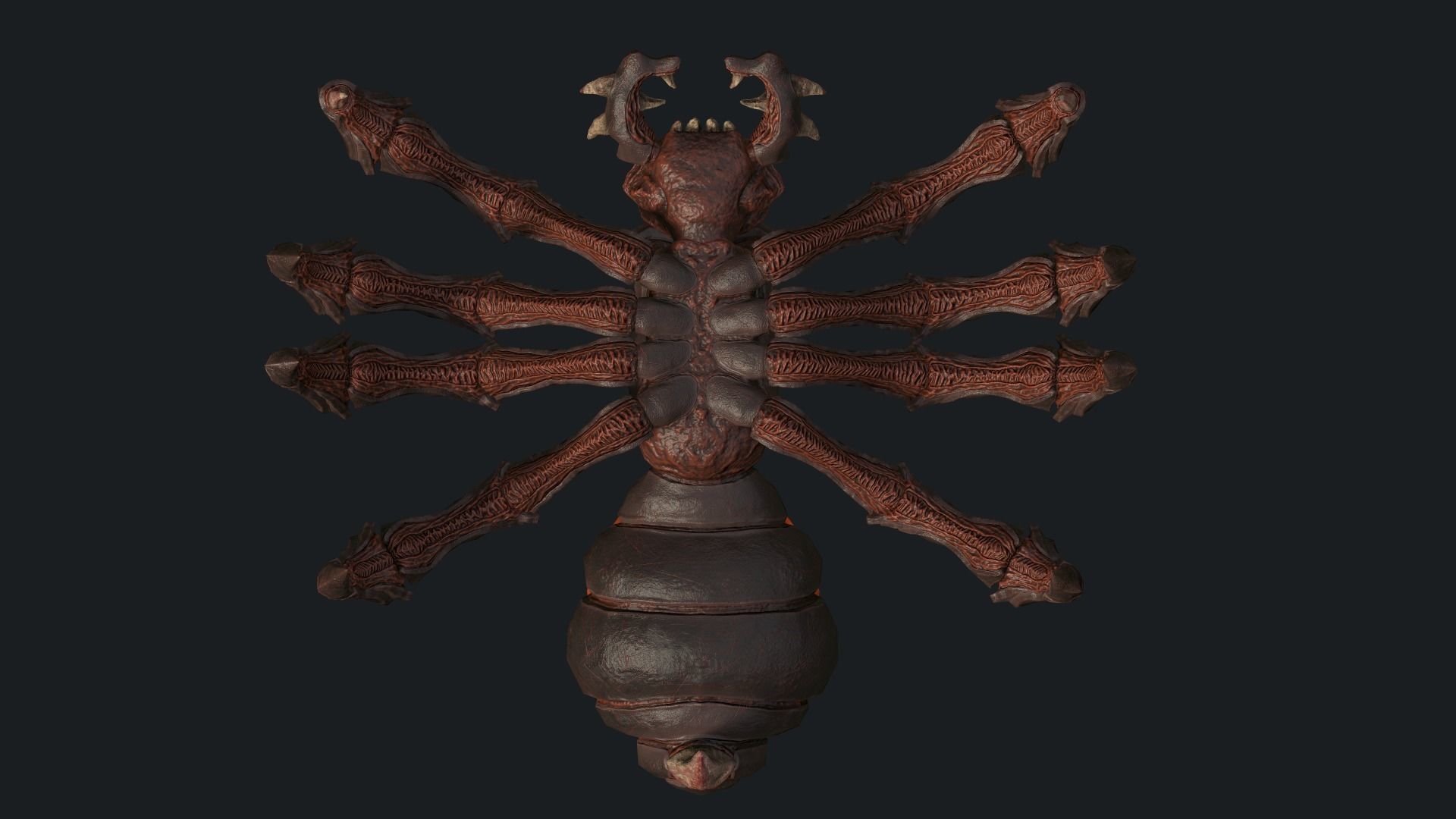 3D model Evil Spider 2 - Game Ready VR / AR / low-poly | CGTrader