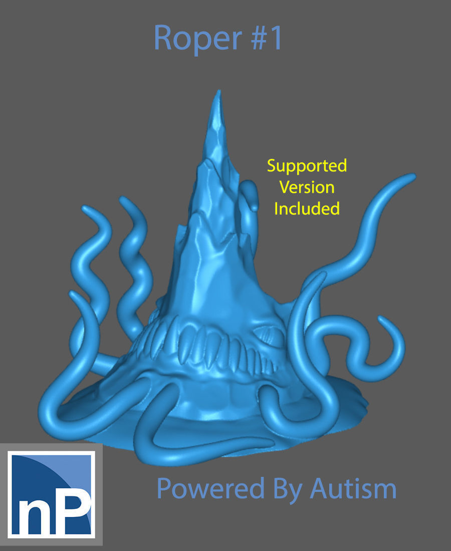 Roper - Living Stalagmite free 3D model 3D printable | CGTrader